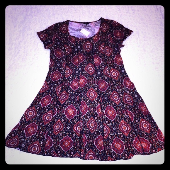 Sami & Jo | Dresses | New Nwt Plus Size 2x 3x Flirty Aline Boho Dress ...